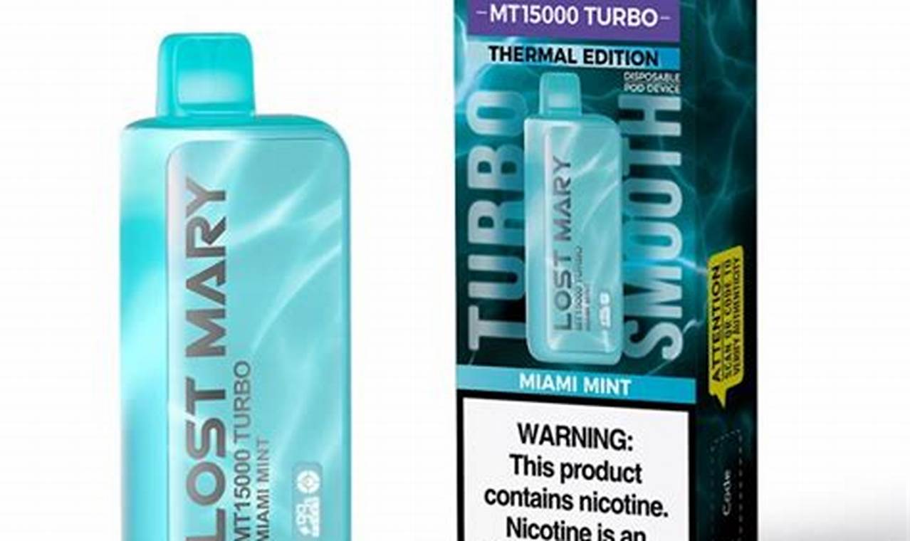 Lost in Mint? Lost Mary Vape: Refresh Your Senses