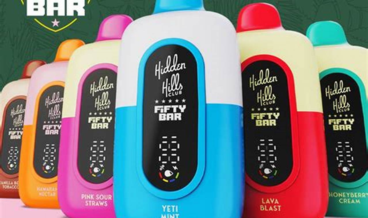 Fifty Bar Vape: Your Best Disposable Bar Experience