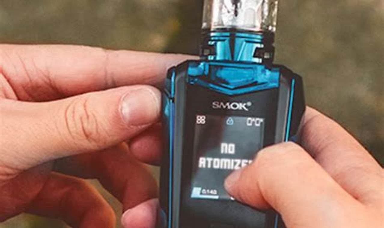 Why Your SMOK Vape Not Working + Quick Fixes