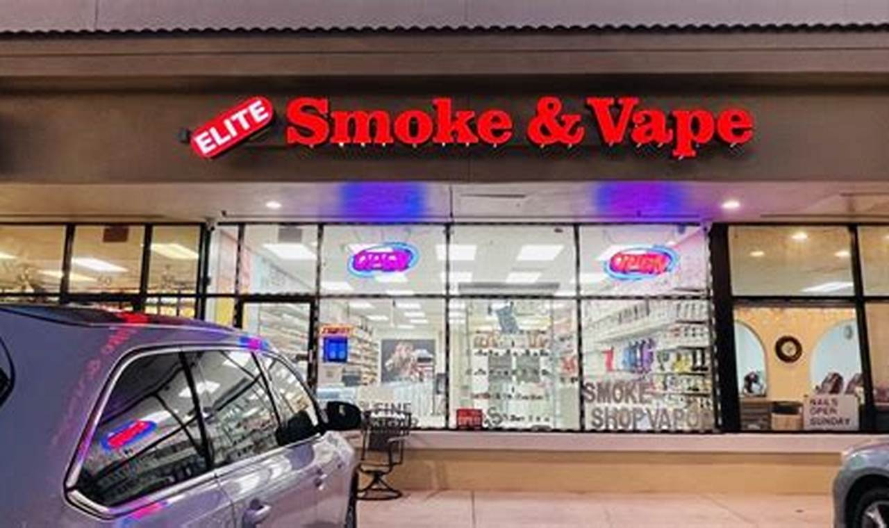 Elevate Your Smoke: Elite Smoke & Vape Experience