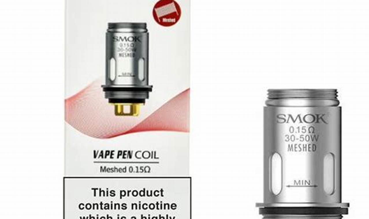 Best SMOK Vape Pen V2 Coils: Tips & Replacements