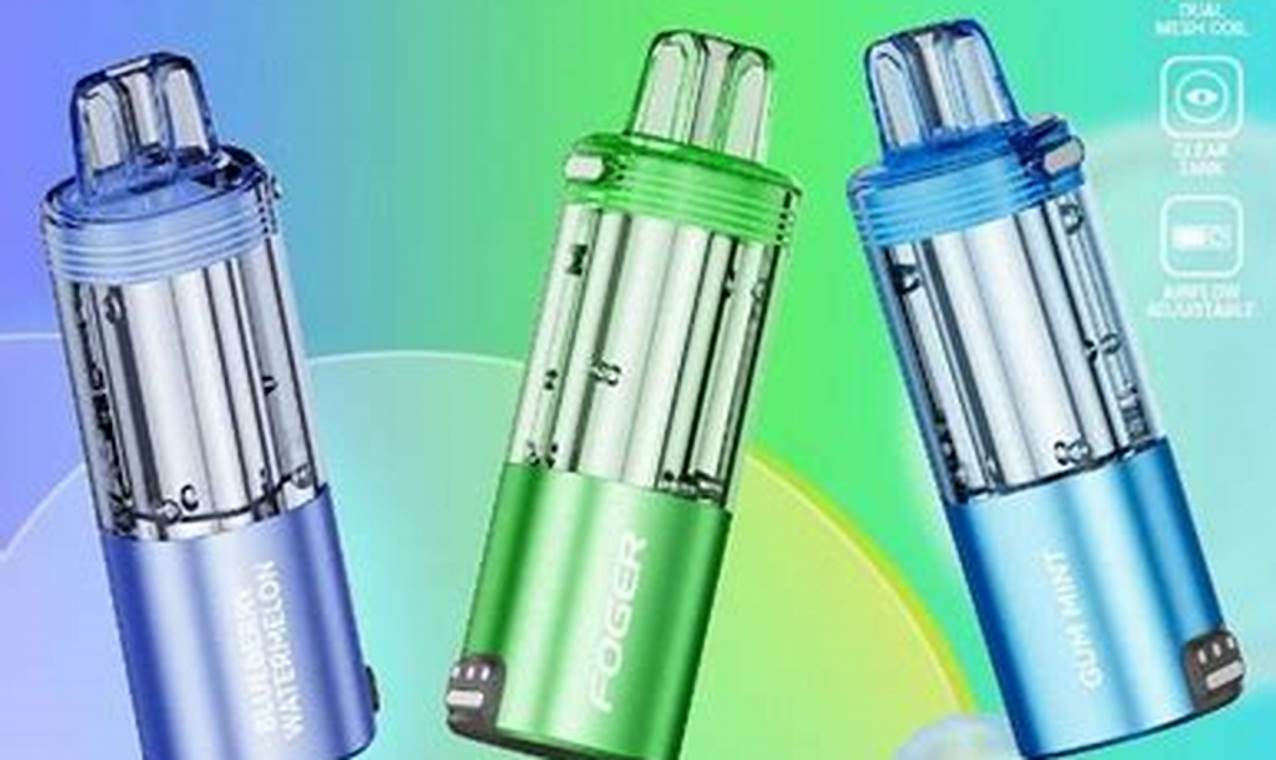 Guide to Fogger Vape Pods: Types, Safety + More