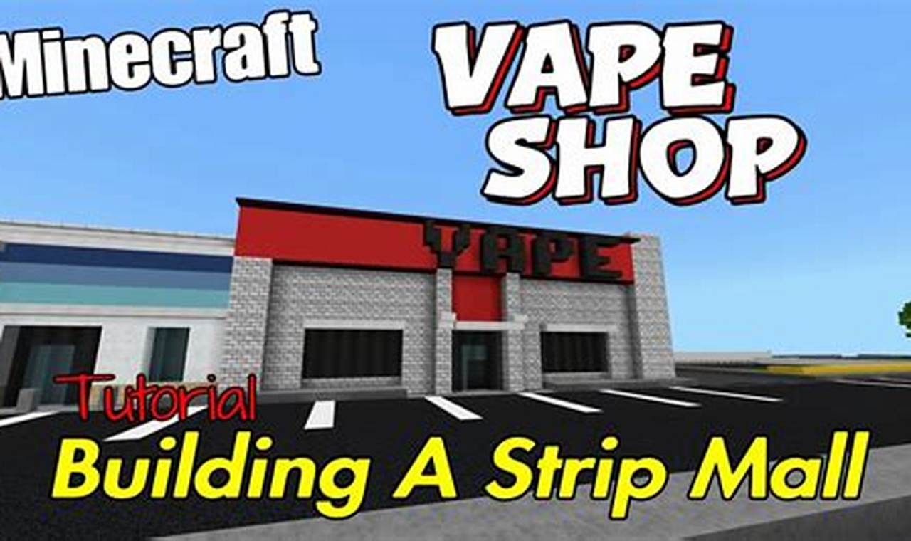 Vape Shop Minecraft