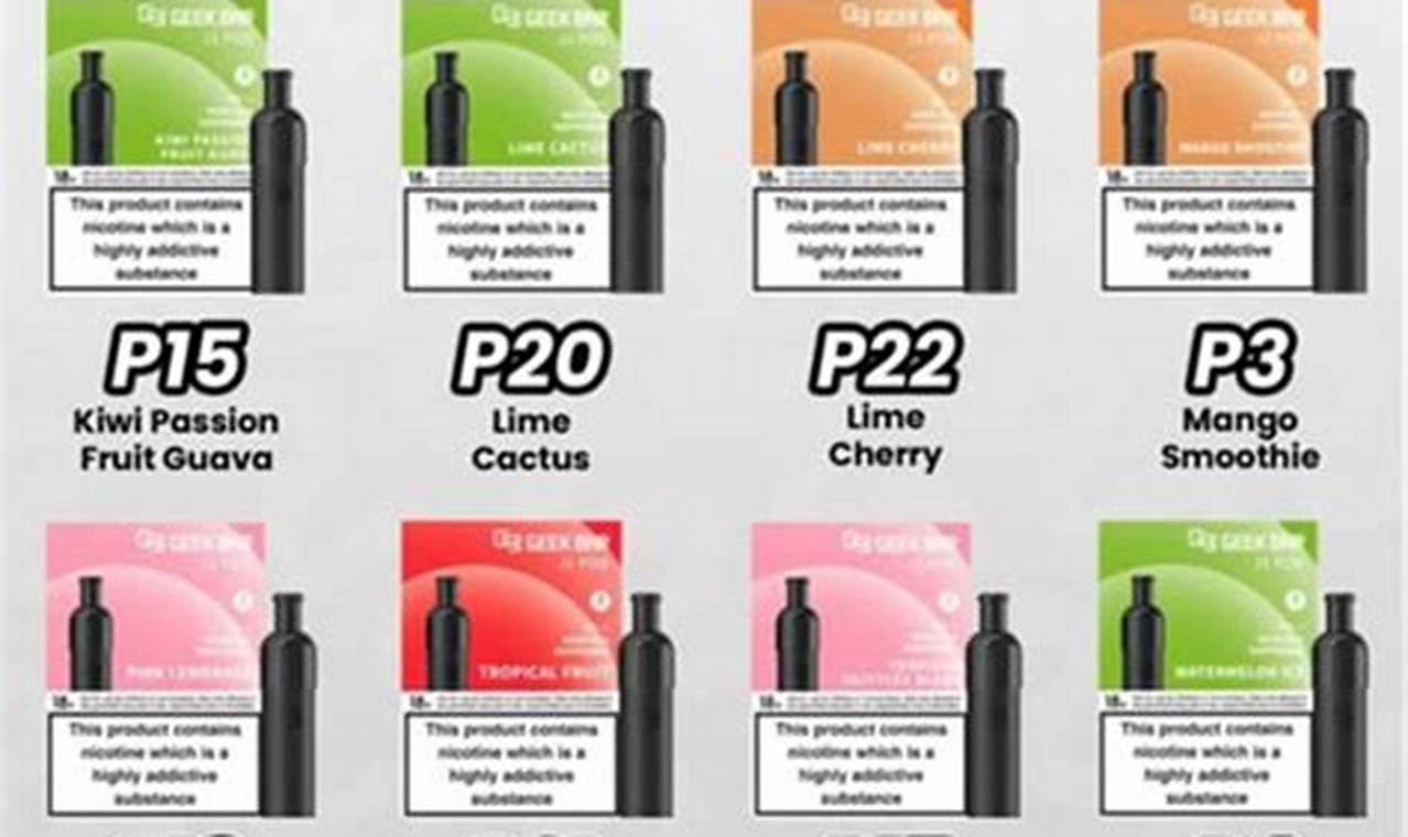 Geek's Choice: Best Refillable Geek Bar Vapes 2024