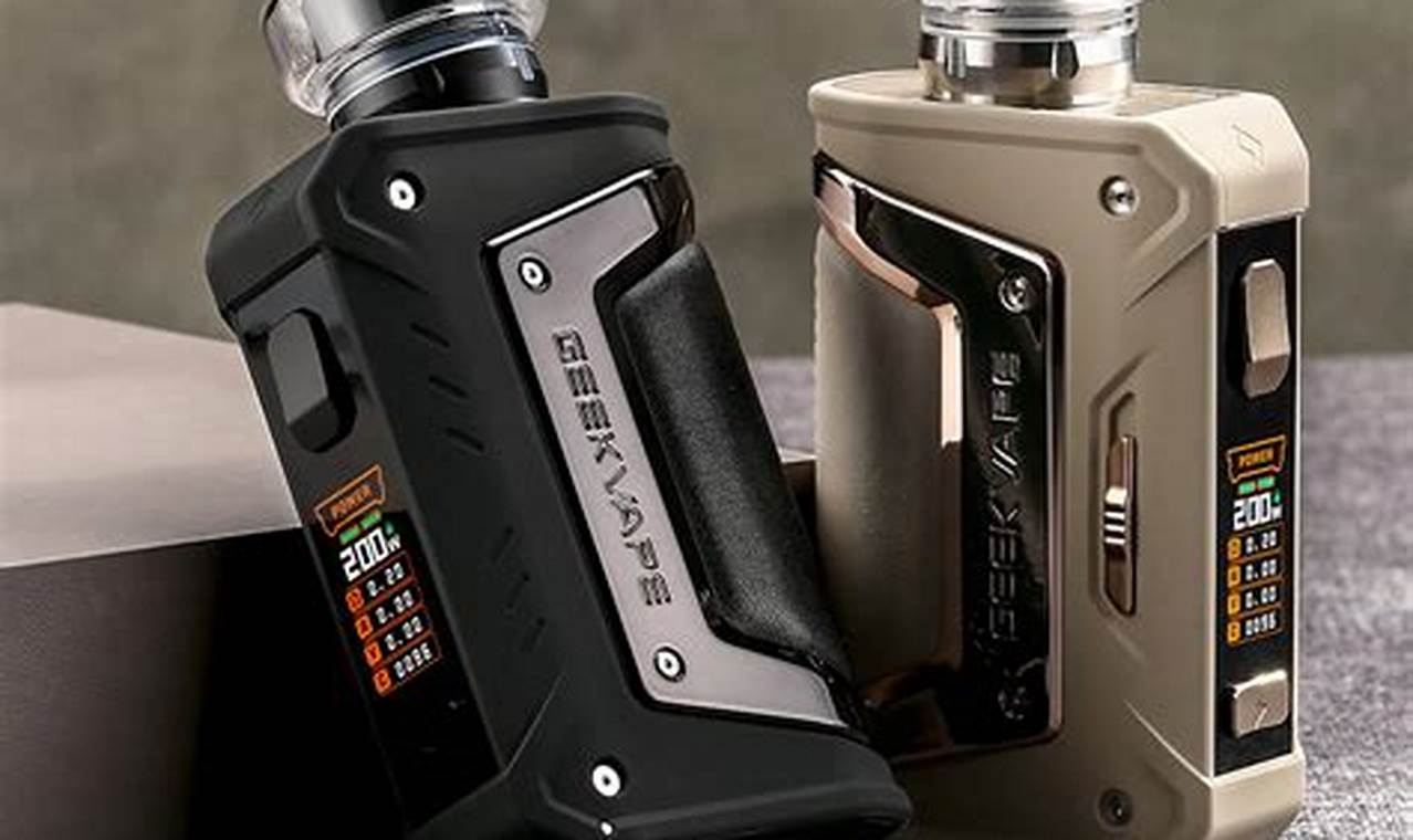 Geek Vape L200: Legendary Durability & Vaping Power!
