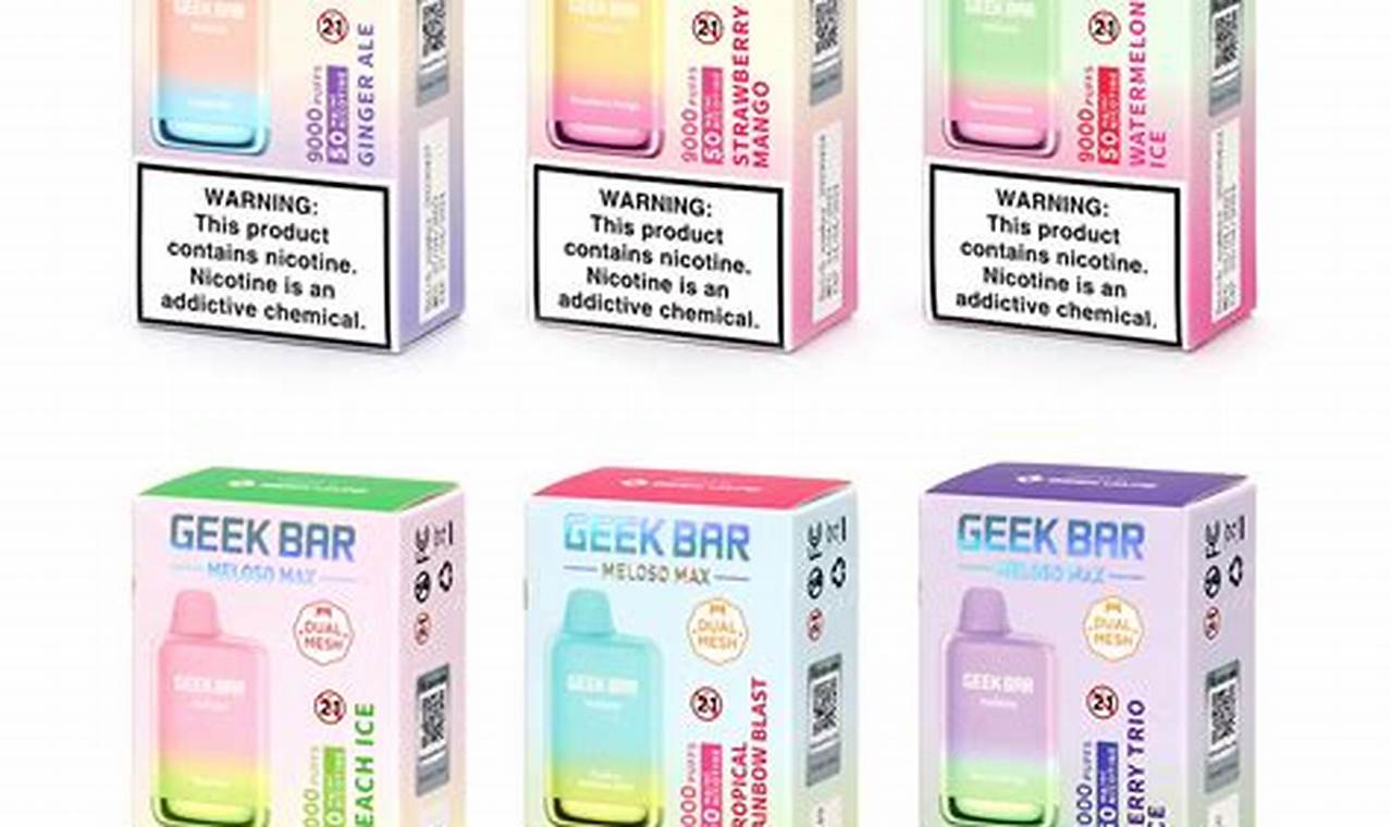 Exploring the Best Geek Vape Flavors [Taste Guide]