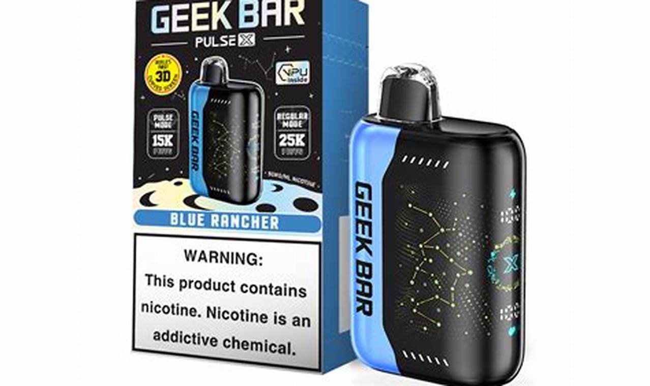 Blue Geek Bar Vape: Your Pocket Geek's Vaping Choice