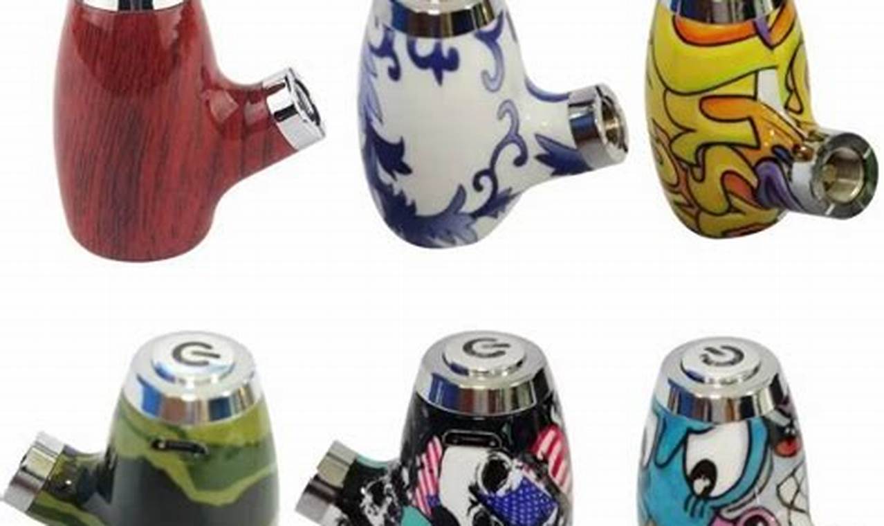 Buy Pipe Shaped Vape Battery - Long Lasting Power!