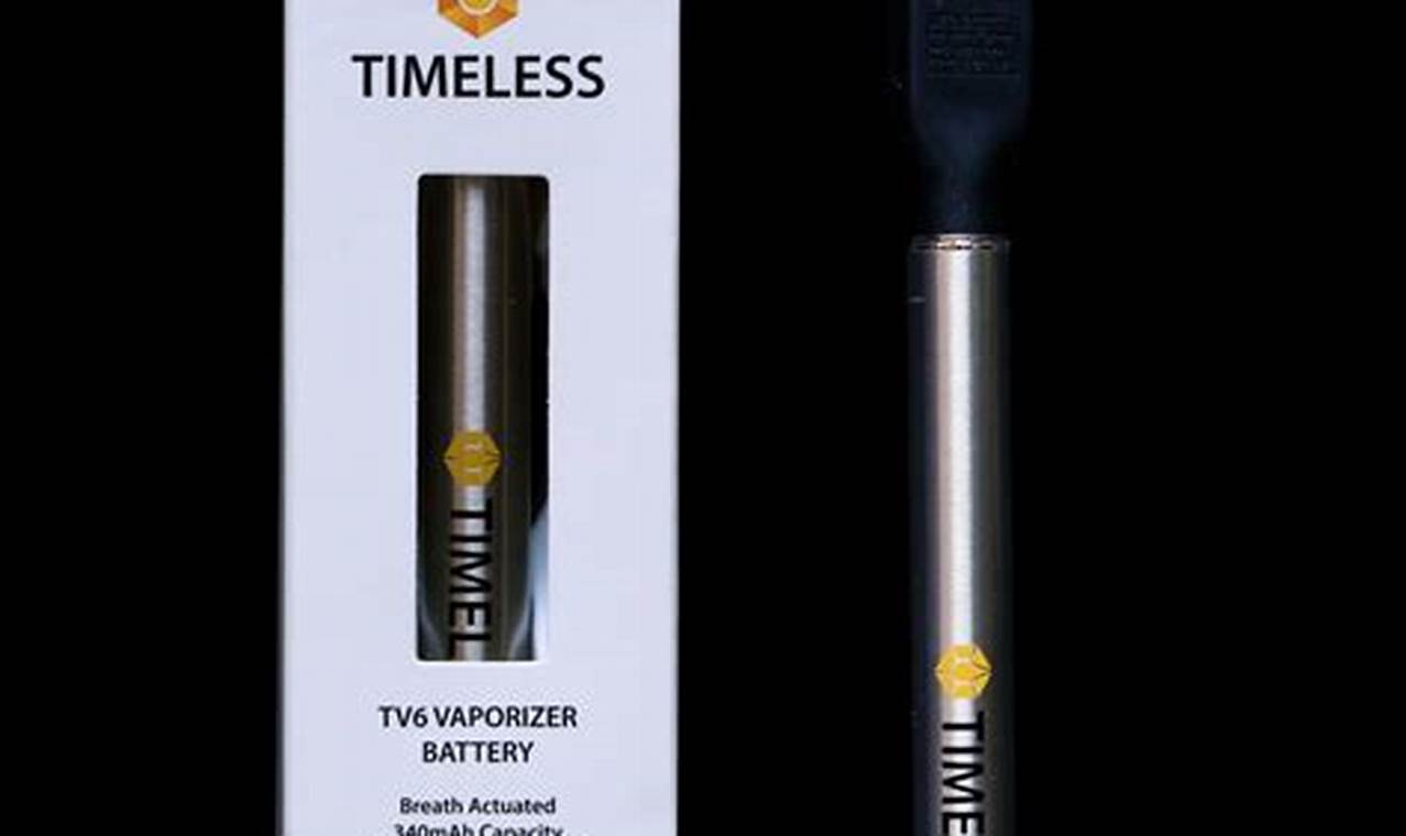 The Ultimate Timeless Vape Battery Guide [2024]