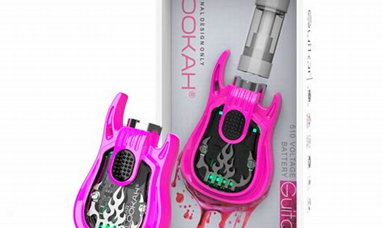 Rock Out: Guitar Vape Battery Power + Style