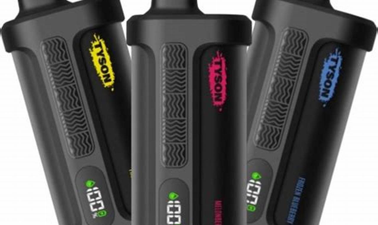 Tyson Nicotine Vape: The Knockout Guide