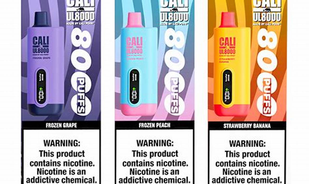 Best Cali Vape Flavors: Find Your Perfect Vape Taste