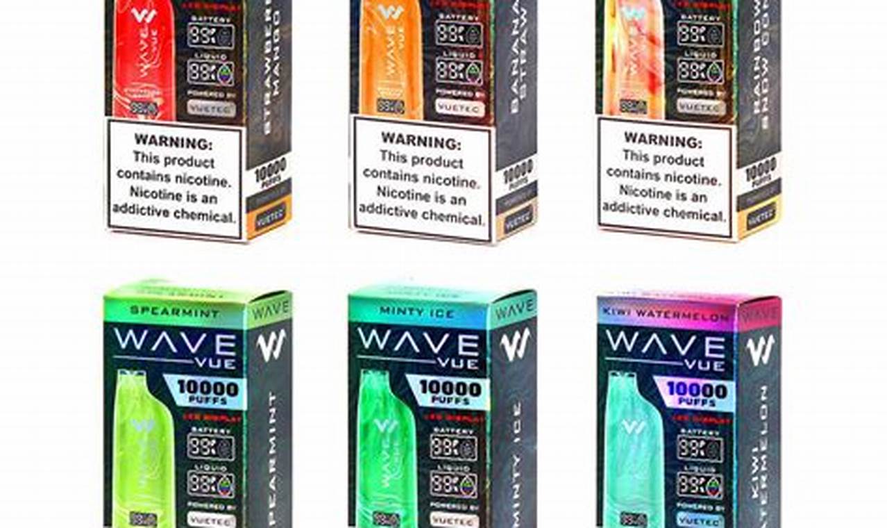 Dive into Wave Vape Flavors: A Refreshing Guide!