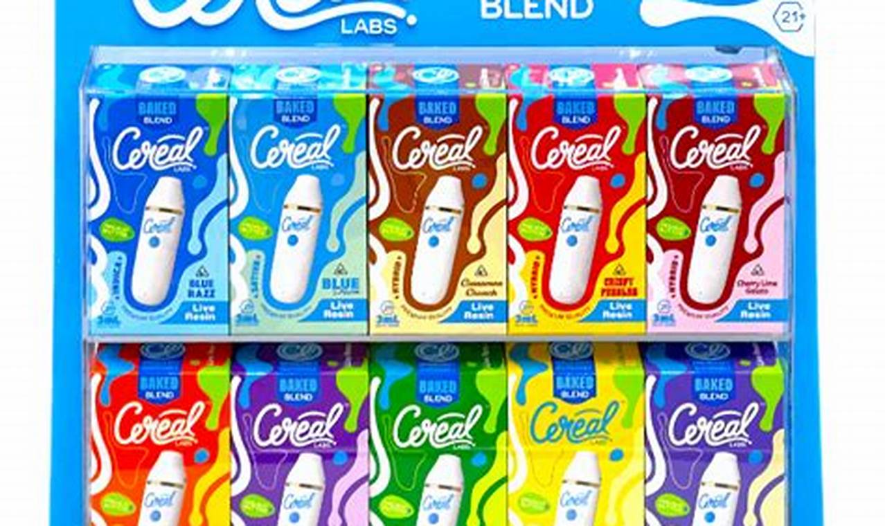 Beyond Breakfast: Cereal Flavored Disposable Vape - Flavor Craze