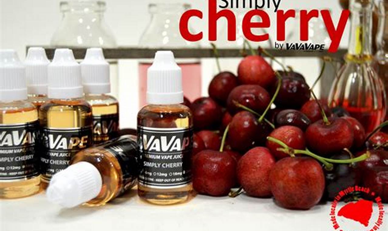 Best Cherry Flavored Vape: Taste & Risks Explored
