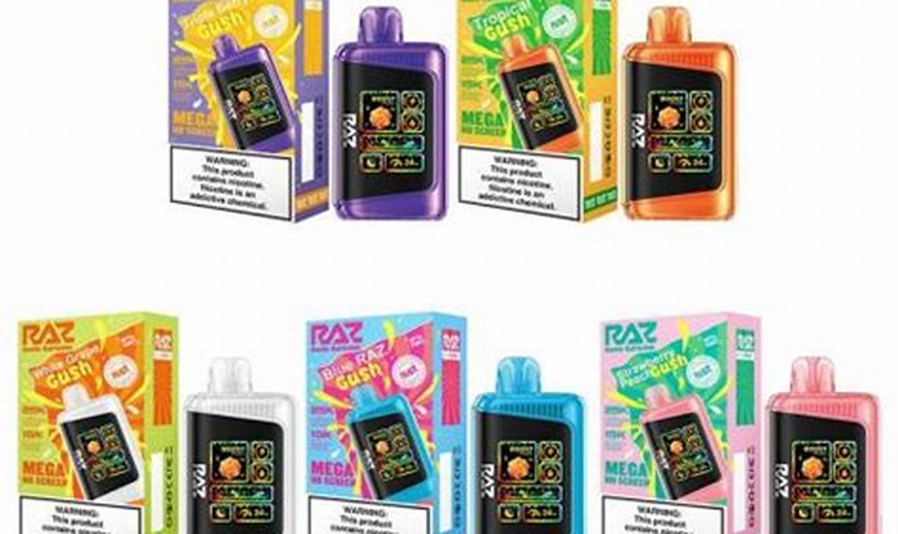 Unleash Gush: Best Raz Vape Flavors Near You