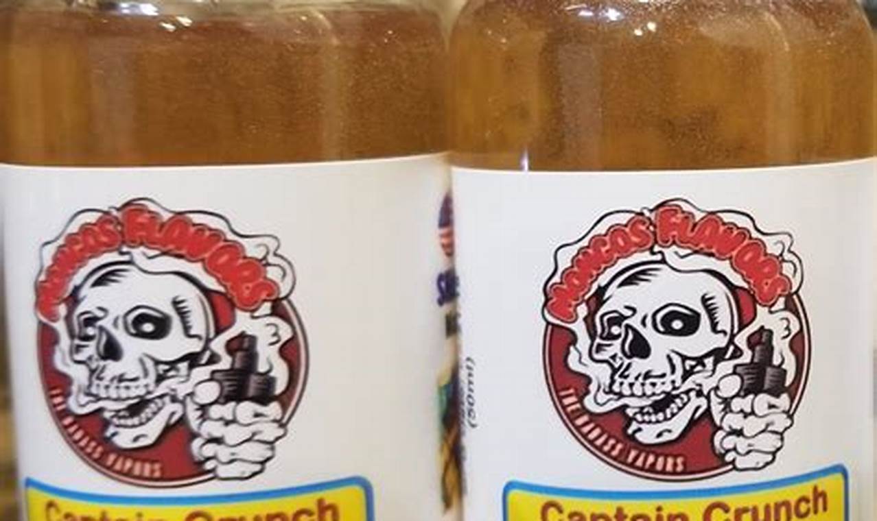 Cereal Craze: Captain Crunch Vape Juice Flavor Explosion