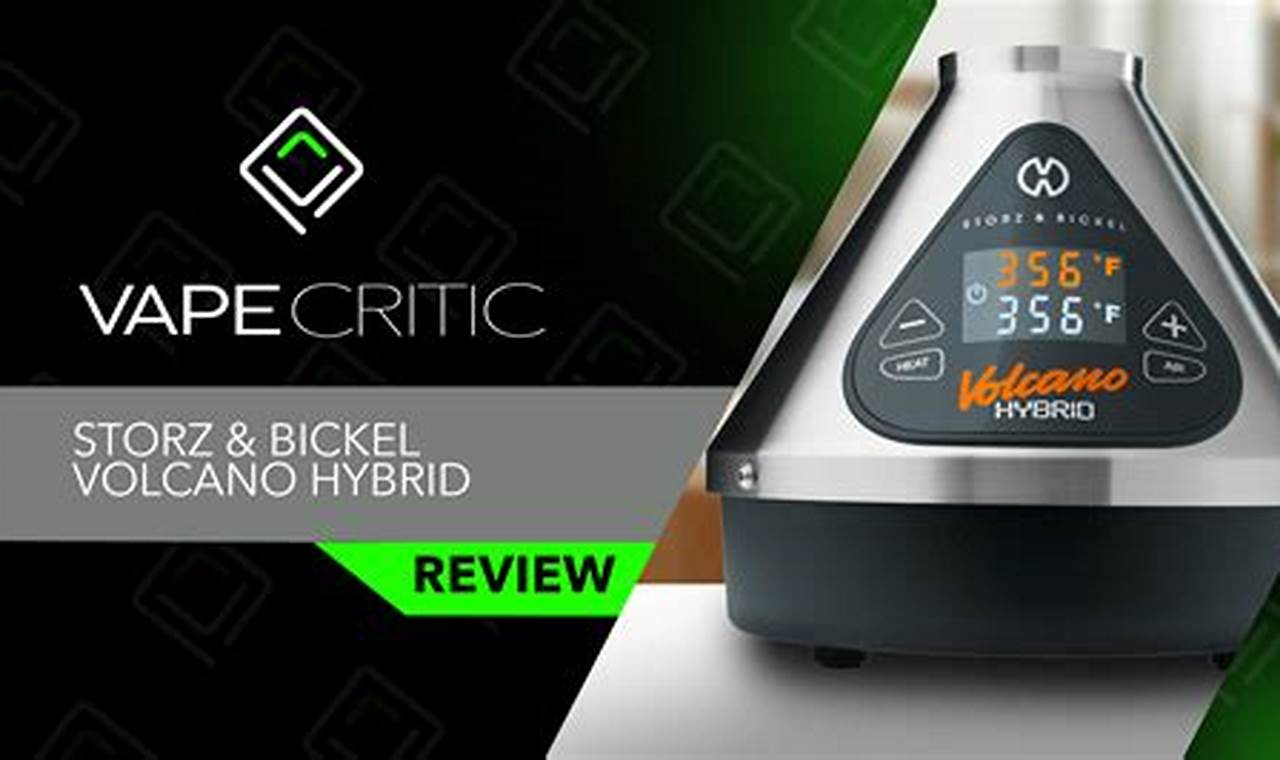 Portable Volcano Vape Pen: Review + Best Options