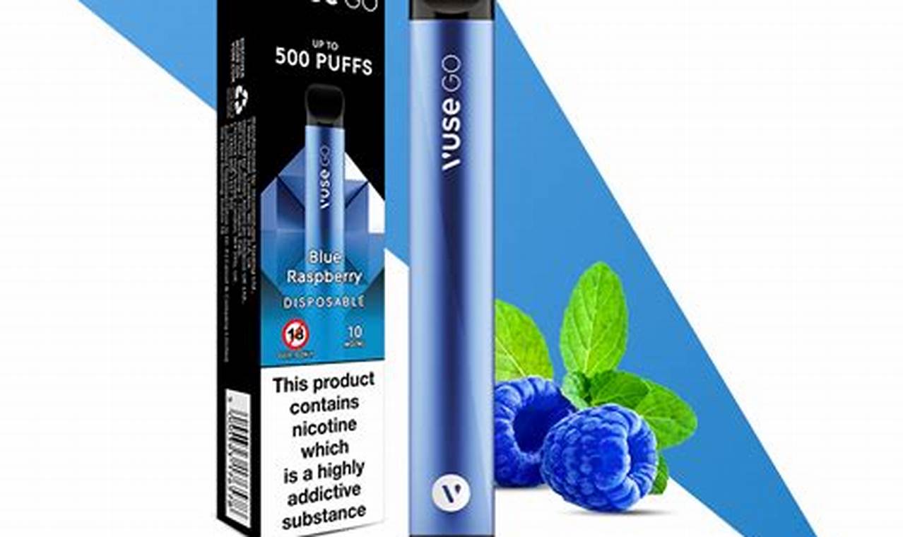 Buy Blue Raspberry Disposable Vapes Online - Shop Now!