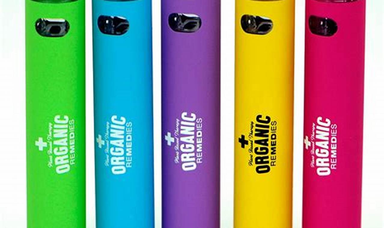Best Organic Remedies Disposable Vape Pen [Guide 2024]
