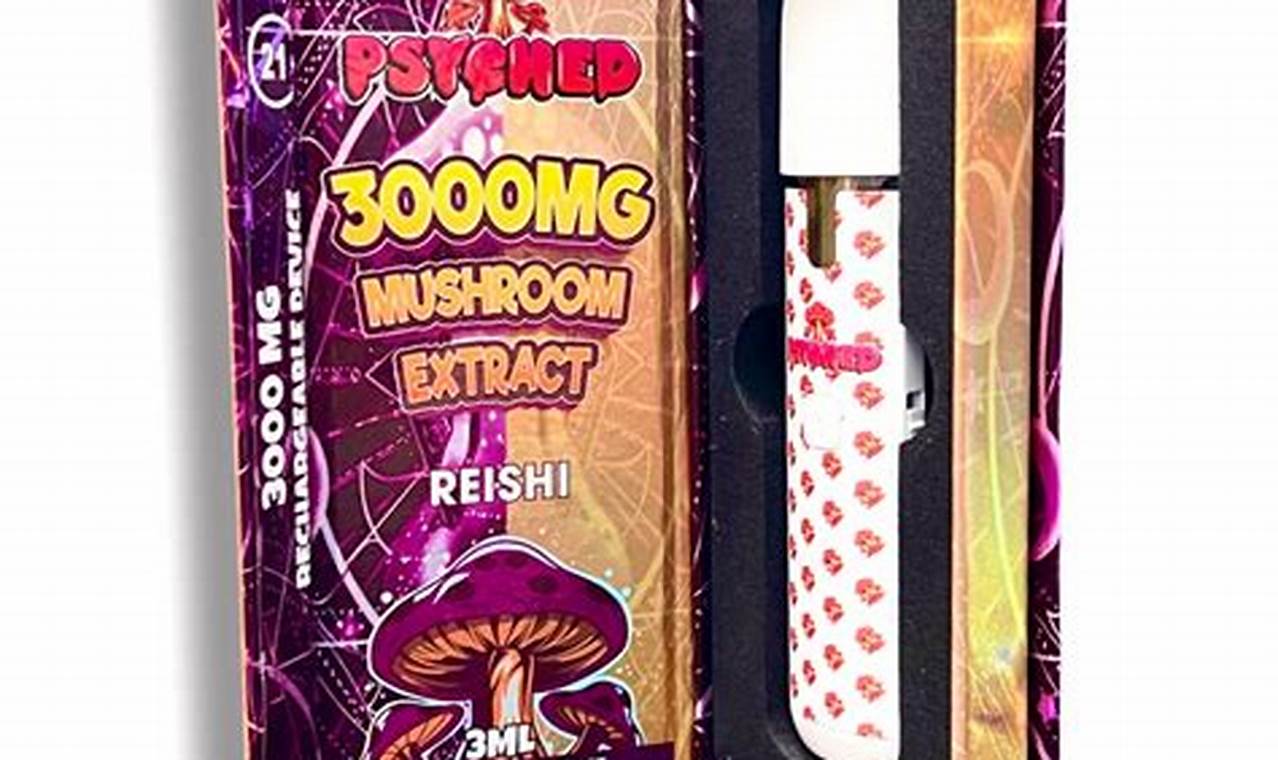 Psyched Mushroom Vape: Disposable Effects & Risks