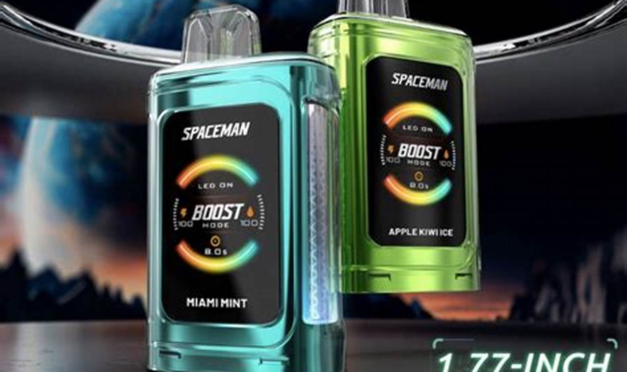 Buy Spaceman Disposable Vape Online - Flavors & Deals