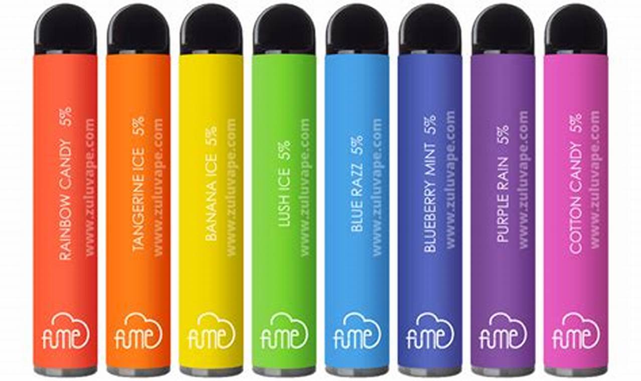 Fume Disposable Vapes: Your Easy On-The-Go Vape