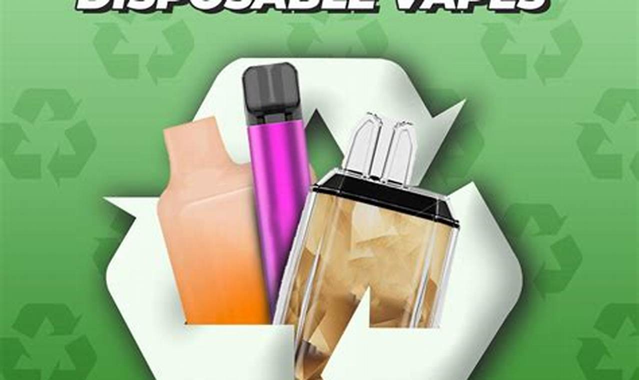 Eco-Friendly Disposable Vape Recycle: Guide & Tips