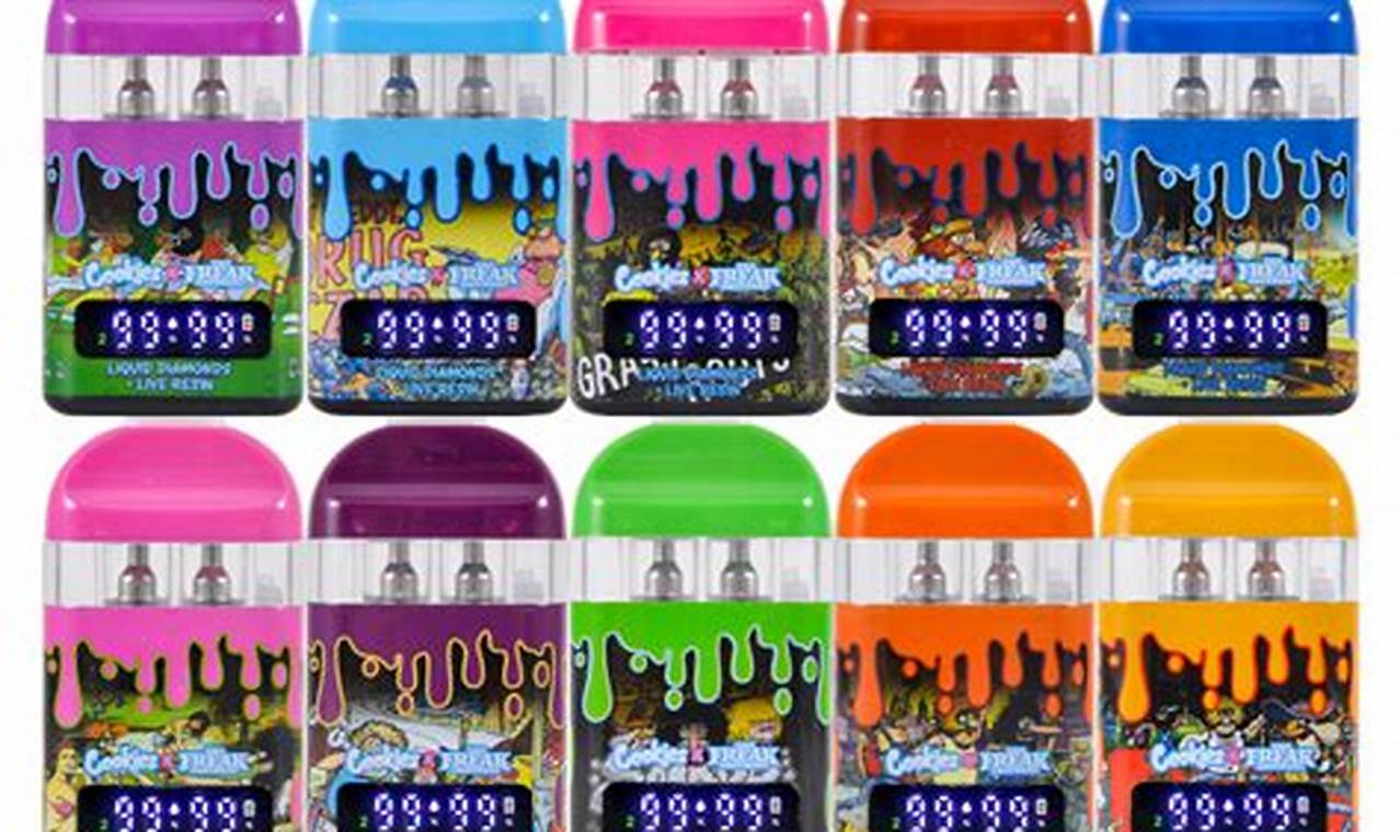 Buy Cookies x Freak Brothers Vape Online - [Flavor Options]