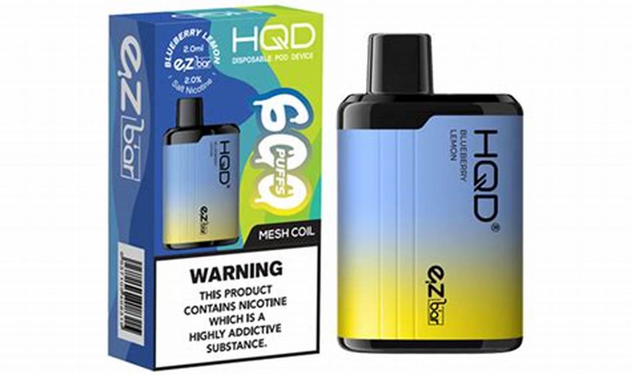 Easy EZ Vape Disposable: Vape & Go!