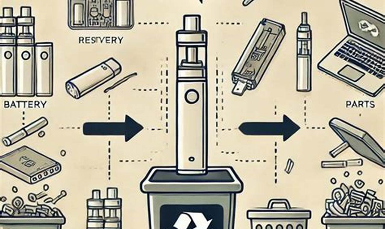 Vaping's End: How to Dispose of a Disposable Vape Safely