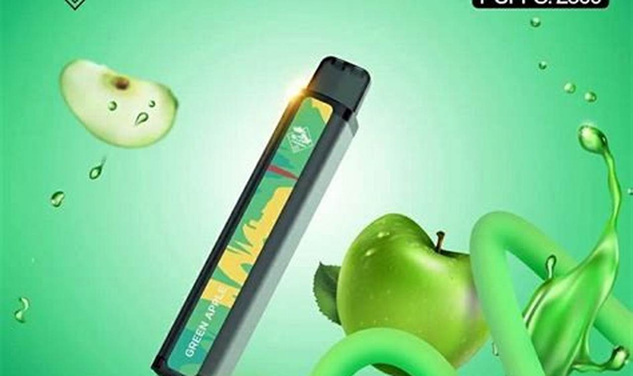 Best Green Apple Disposable Vape: Flavor & Convenience!