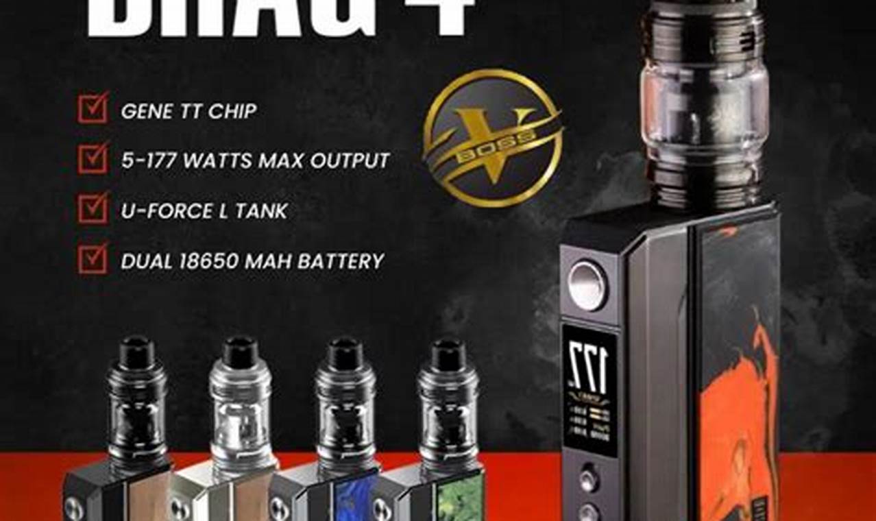 Drag 4 Vape: The Ultimate Vaping Mod Review & Guide!