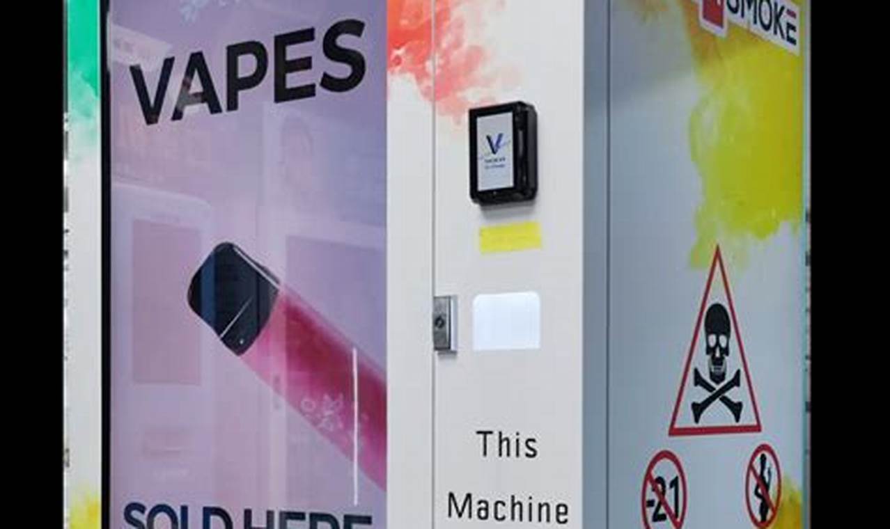 Automated Vape Vending Machine: Buy Vapes Easily!