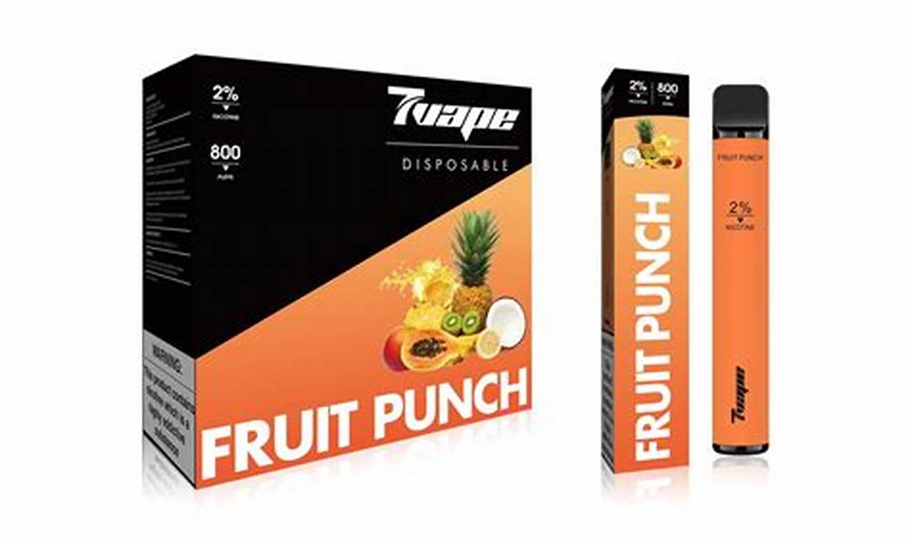 The Best Fruit Punch Vape Flavor: Sweet Vapor Bliss