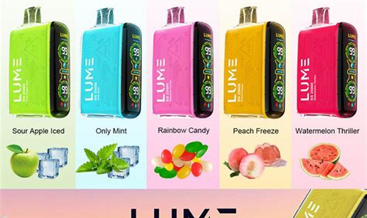 Lume Vape: Your Guide - Flavors, Risks, & More