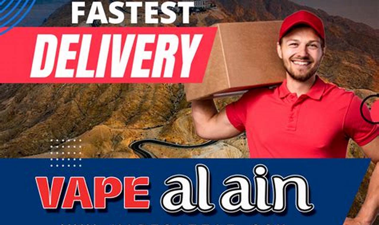 Fast Vape Delivery Near You: Order Vapes Online