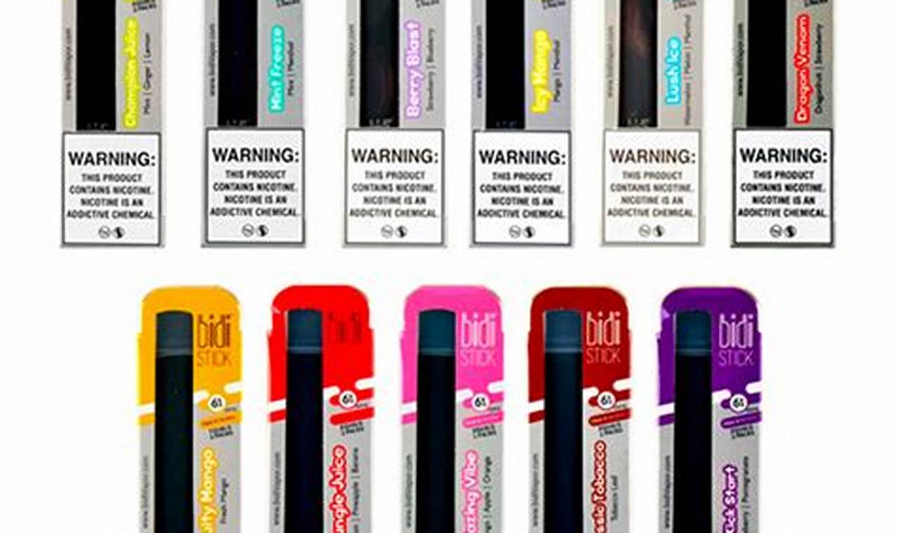 Bidi Stick Vape: Your Pocket-Sized Vapor [Guide]