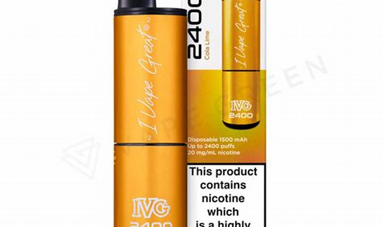 Is Cola Vape Safe? The Bubbly Side of Vaping!