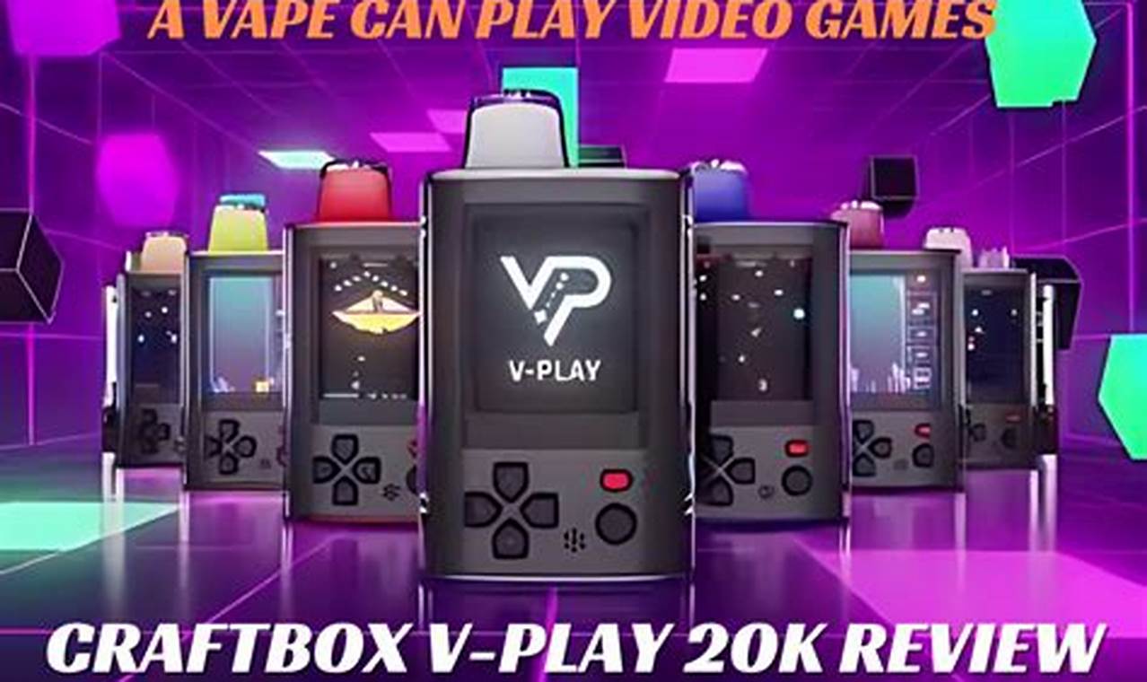 Game On, Vape On? The "Vape With Games" Trend!