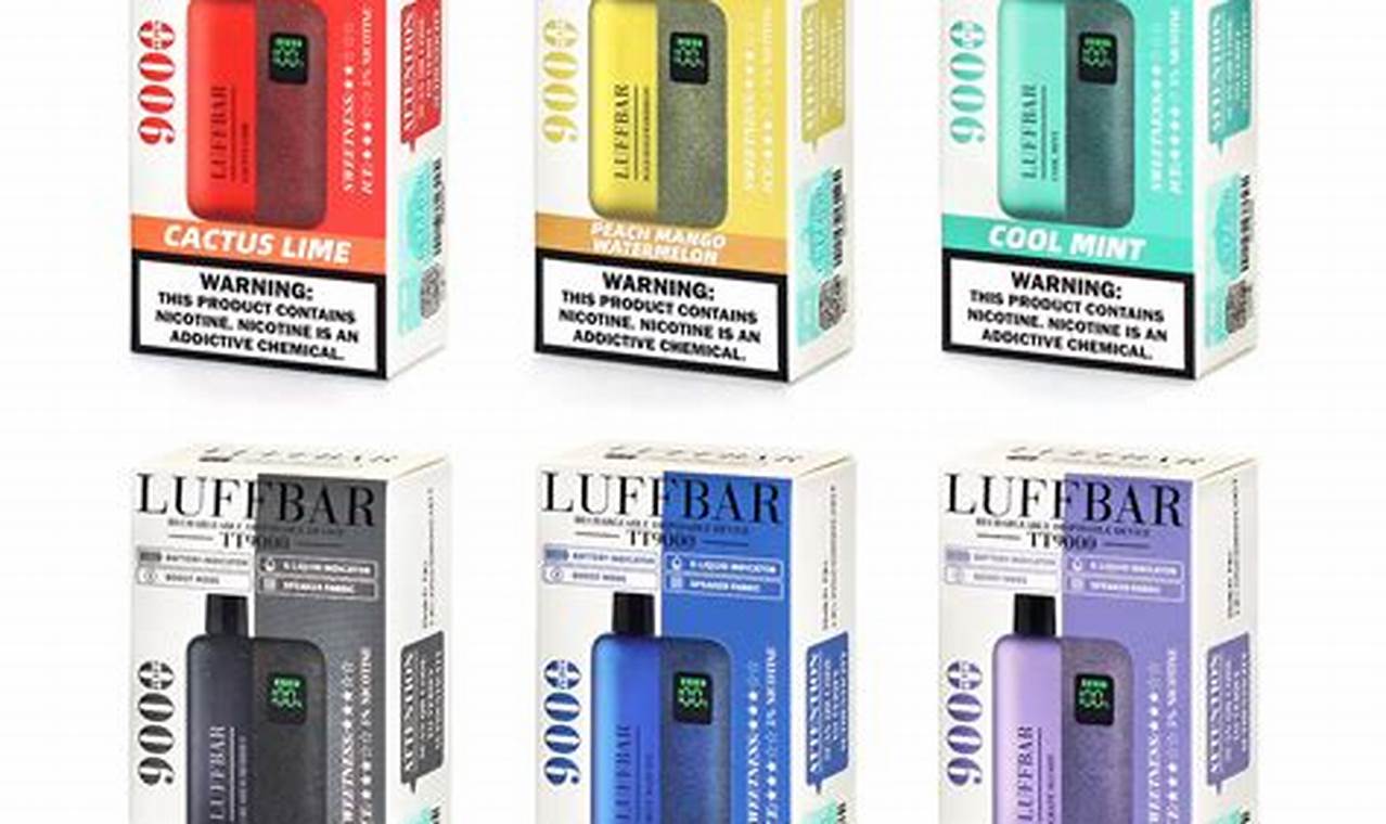 Luffbar Vape: Your Guide to Disposable Vaping