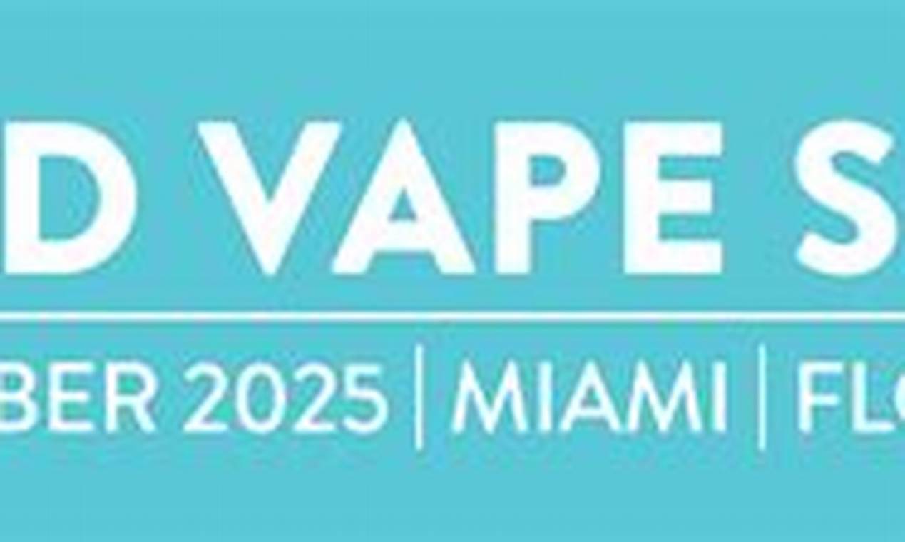 Ultimate Guide: Vape Shows in USA (2024 Events!)