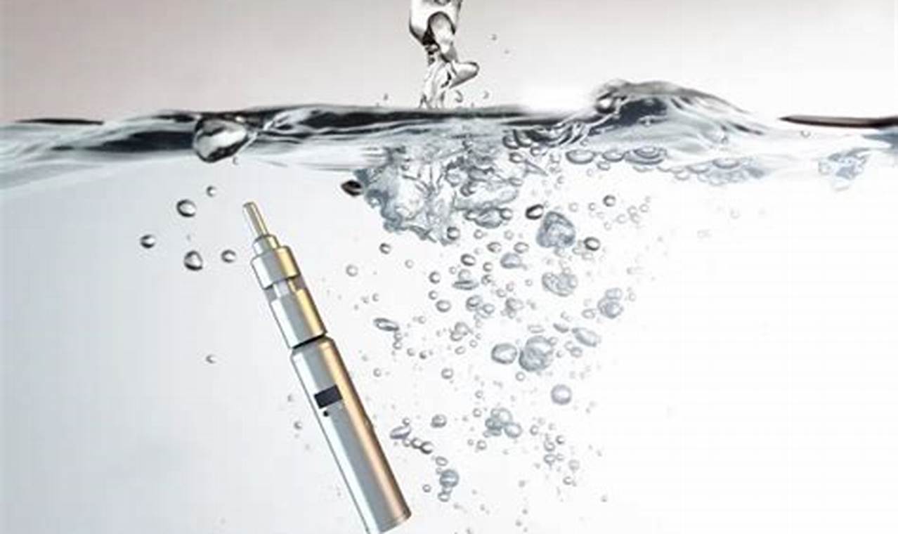 Oh No! Dropped Vape in Water? Save It (Tips & Guide)