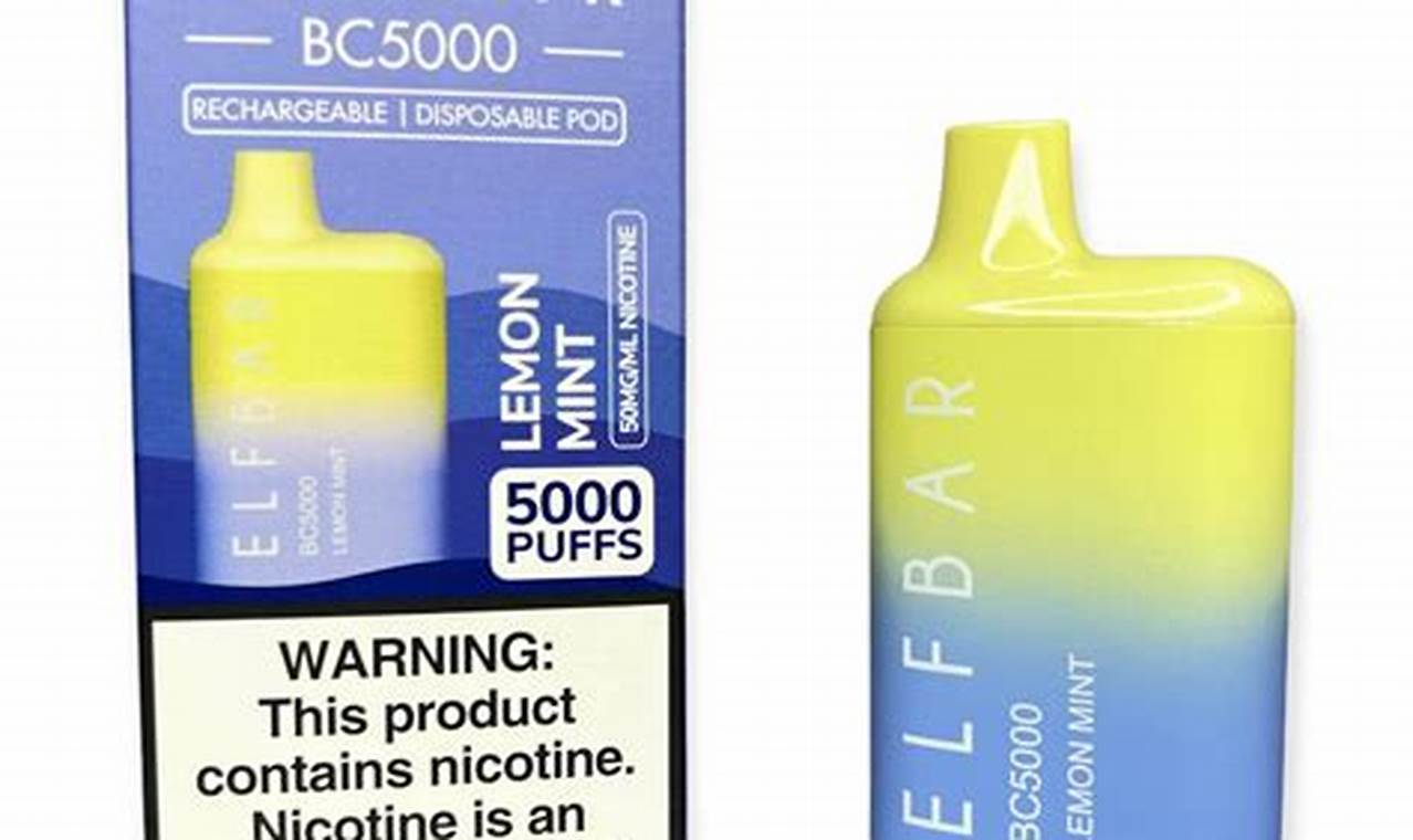 Cool & Zesty: Best Lemon Mint Vape E-Liquids