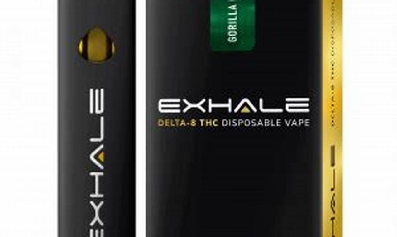 Buy Exhale Gorilla Glue Delta-8 Cartridge - Shop Now!